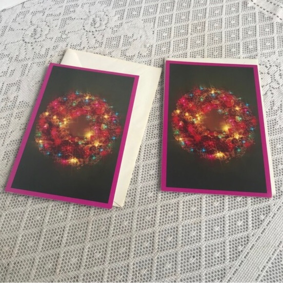 Hallmark | Holiday | Vintage Wreath Christmas Cards | Poshmark